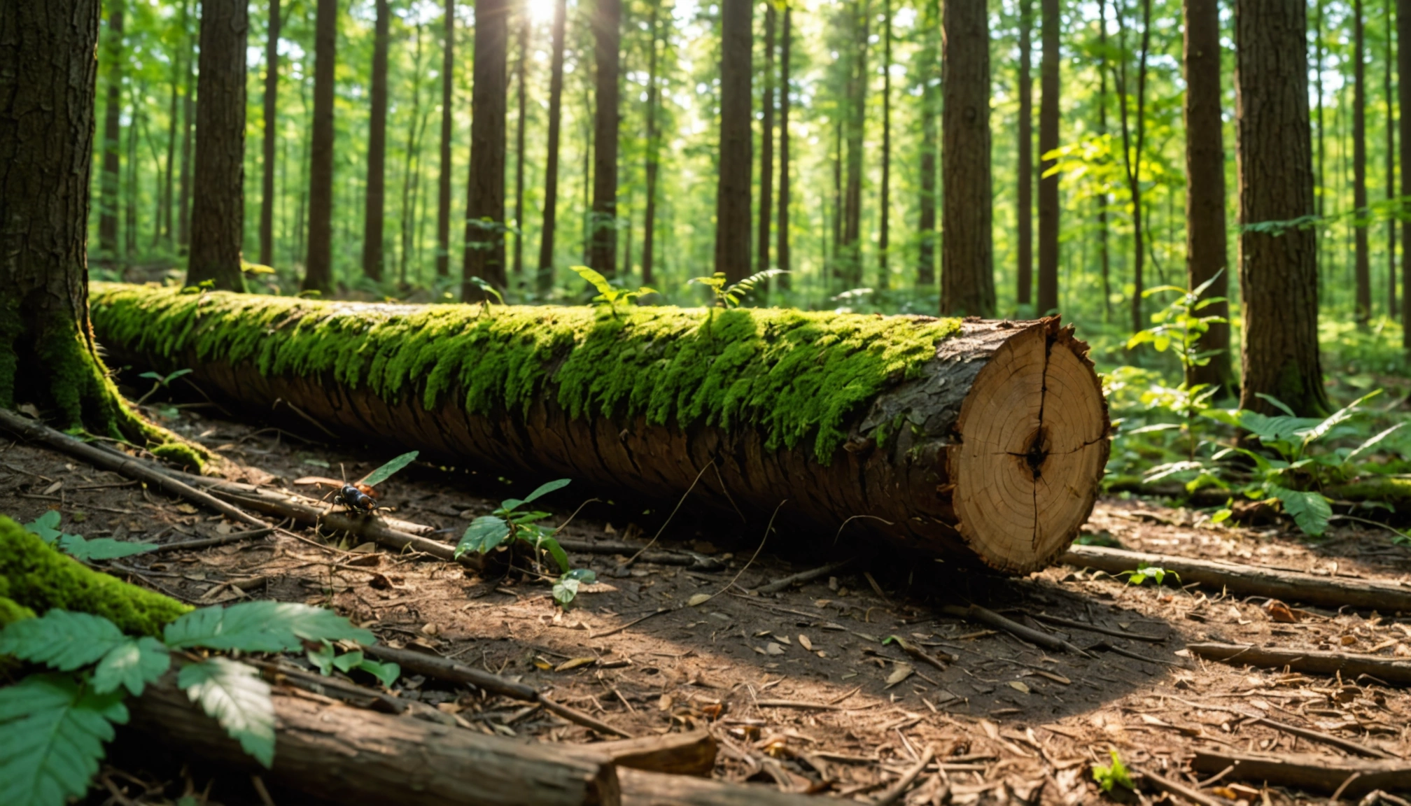 Insectes du bois de chauffage: secrets et équilibre écologique